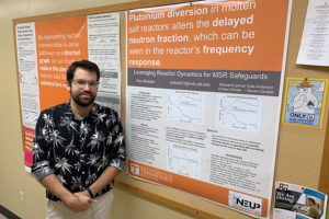 Alex Wheeler Wins Best Presentation Award | Department of Nuclear ...